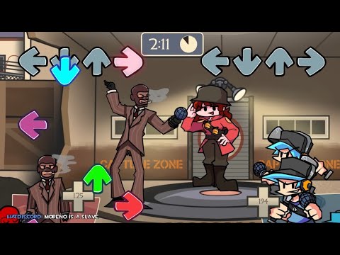 Friday Night Funkin' Infiltrator V2 - Song (Meet The Spy) (FNF MOD ...