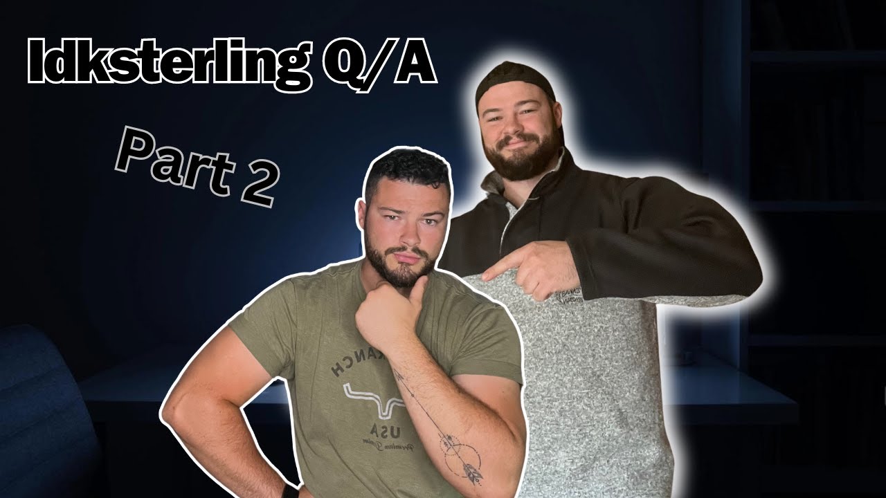 Idksterling Q&A Part 2 - YouTube