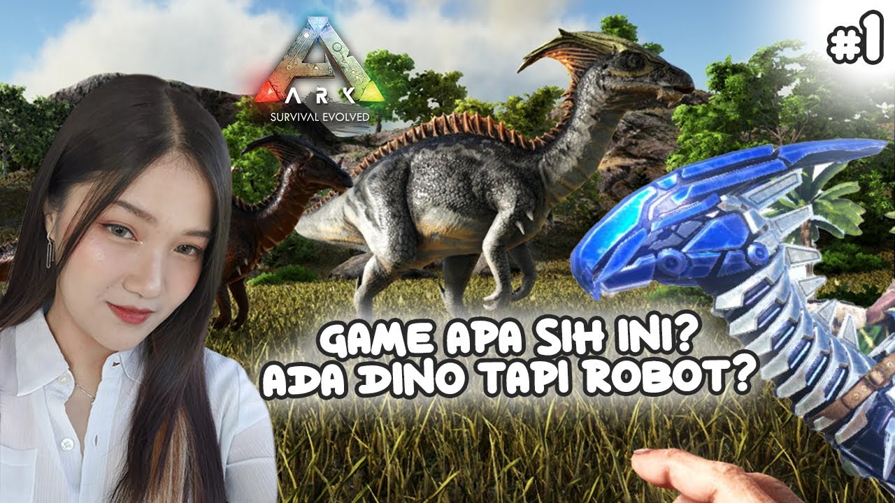 MENCOBA GAME DINO YANG LEGENDARIS INI! | ARK: Survival Evolved GAMEPLAY ...