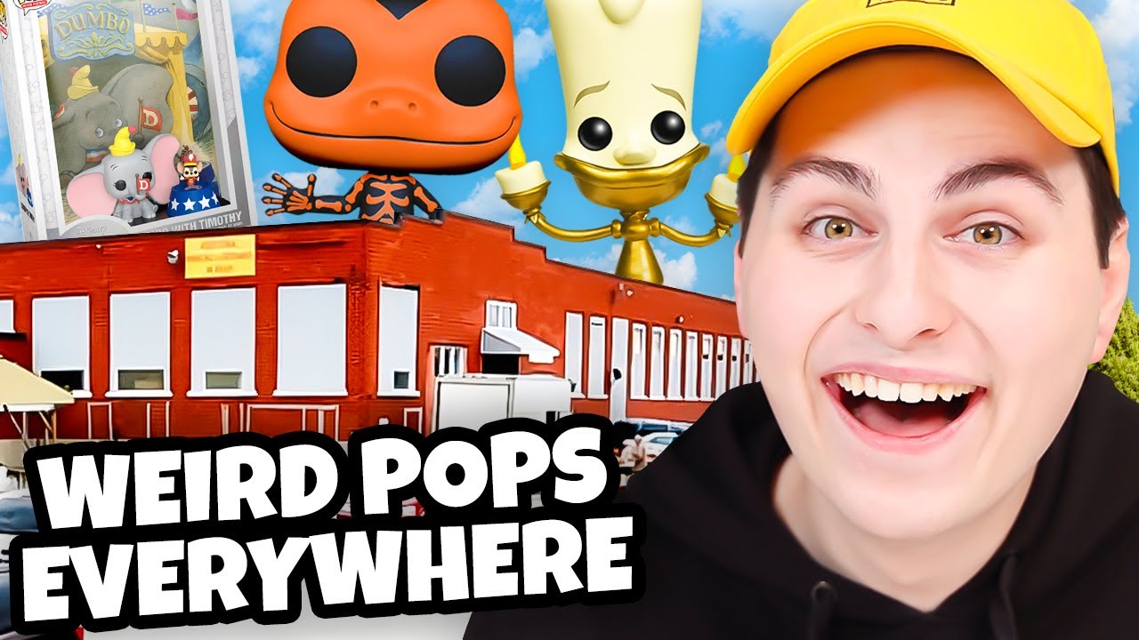 I Found The Most Random Funko Pops At The Flea Market! - YouTube