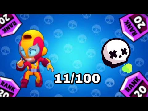 brawl stars gameplay with max 20 rank || BRAWL STARS GAMEPLAY WITH MAX ...