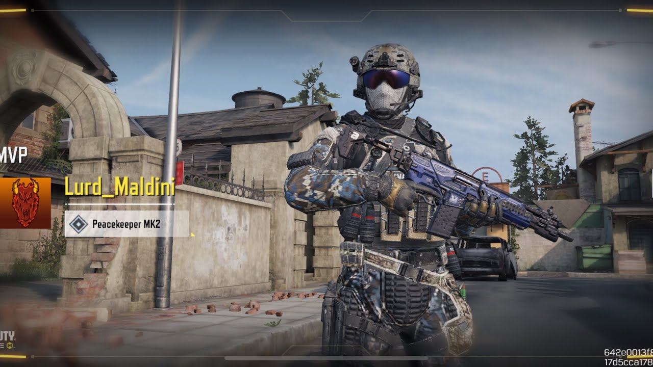 PEACEKEEPER MK2 DOMINANCE IN MVP MATCH CALL OF DUTY GAMEPLAY#codm # ...