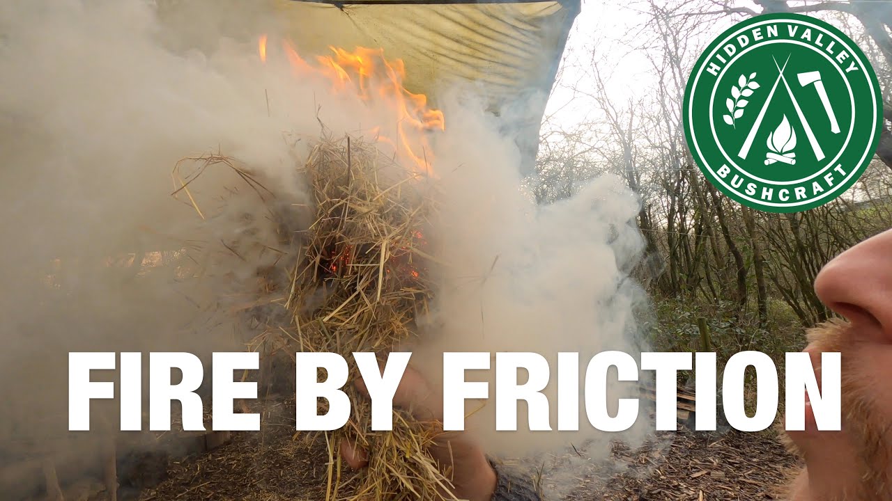 Fire By Friction Bow Drill Kit | A step by step guide - YouTube