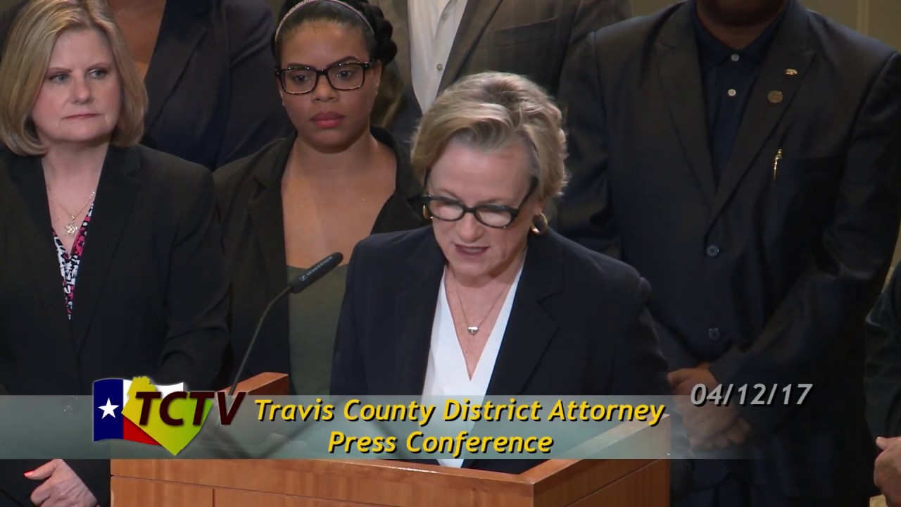 Travis County District Attorney Press Conference 04-12-17 - YouTube