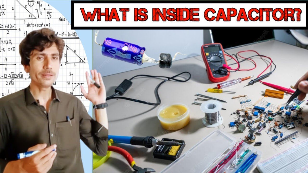 Capacitor | what is inside capacitor | working of capacitor| Capacitor ...