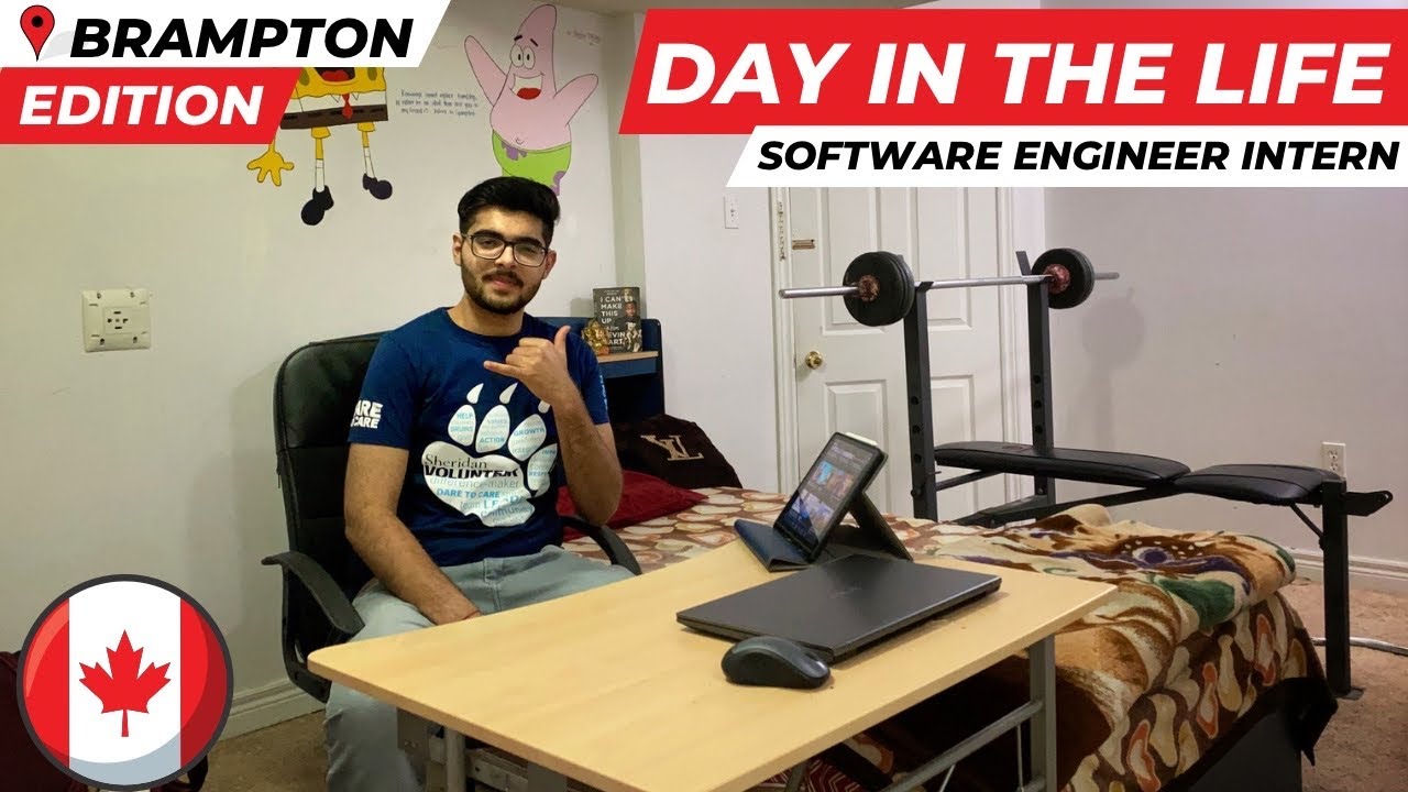 A REAL Day In Life Of Software Engineer Intern in Brampton, Canada 🇨🇦 ...