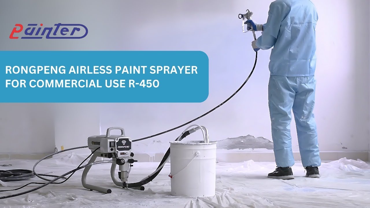 RONGPENG R-450 Airless Paint Sprayer: The Ultimate Tool for Commercial ...