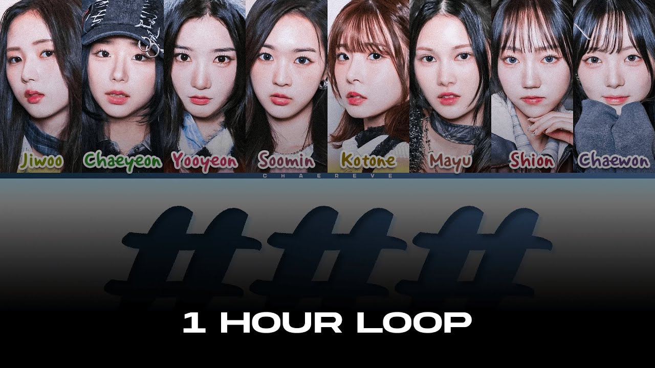 [1 HOUR] Hatchi (tripleS) Hash (###) Lyrics (Color Coded Lyrics) - YouTube