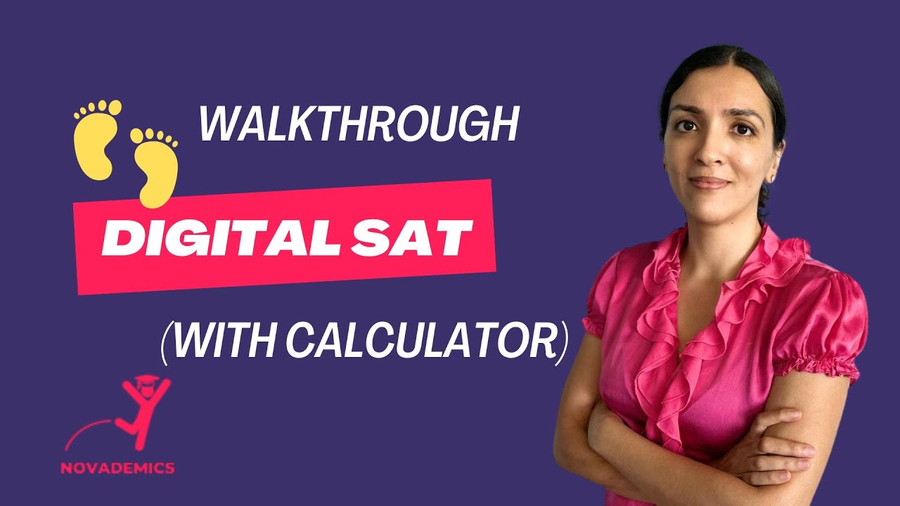 Digital SAT Math, Walkthrough (with Calculator)! - YouTube