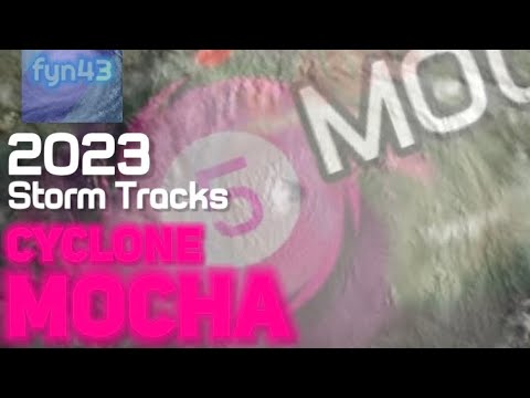 Track of Cyclone Mocha (2023) V.1 - YouTube