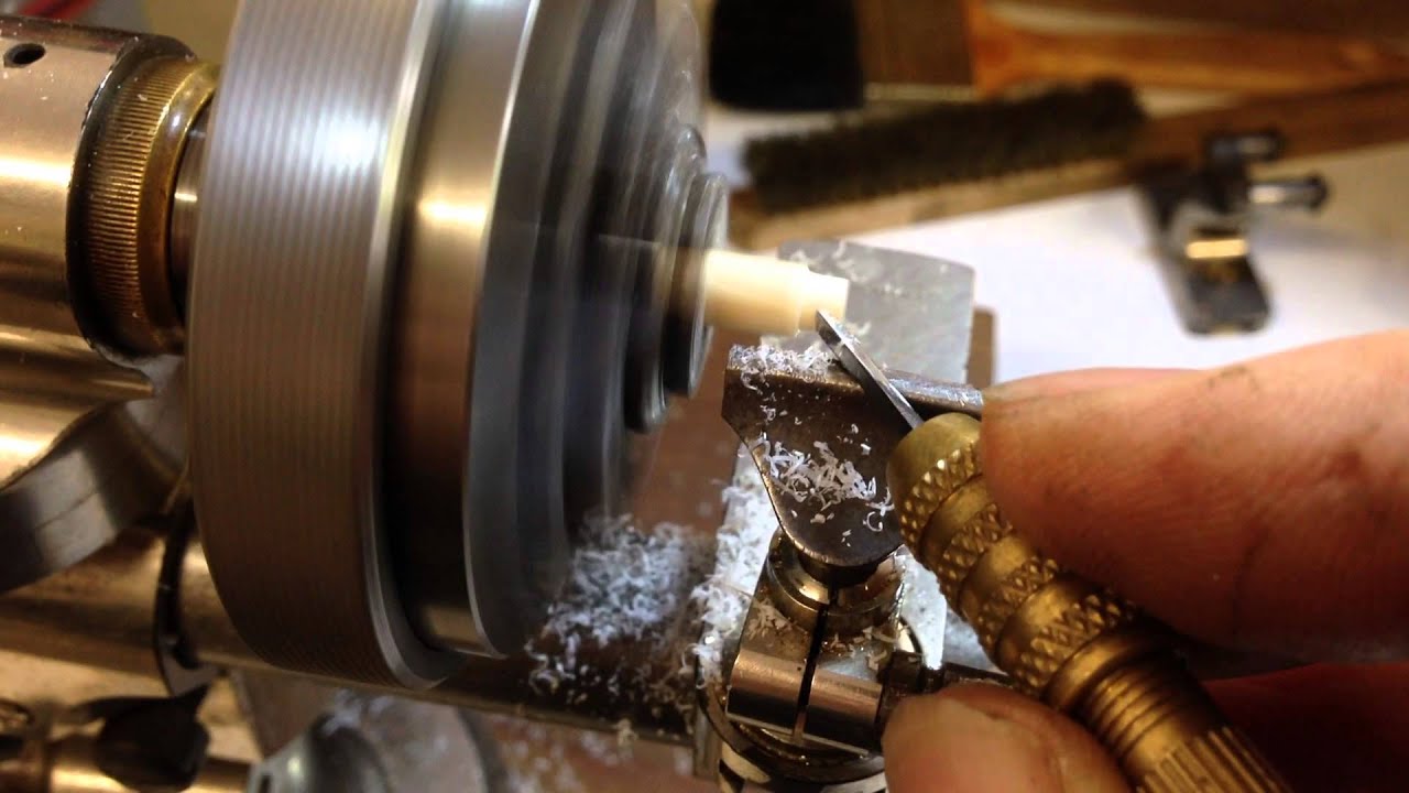 Turning ivory - YouTube