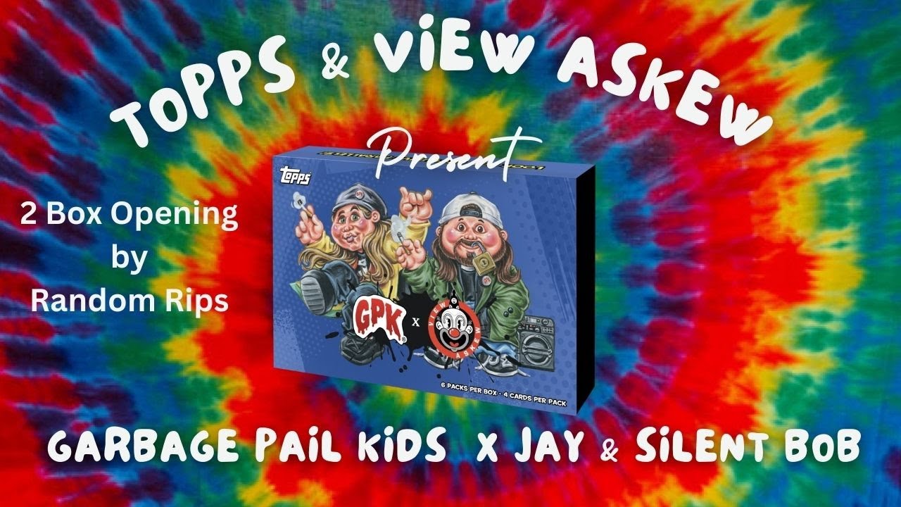 Topps Garbage Pail Kids x View Askew! 2 Boxes Ripped! Meet the ...