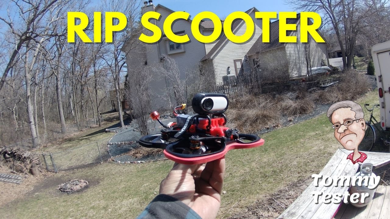 FPV Cinewhoop | RIP Scooter | Custom 2.5" Quad - YouTube