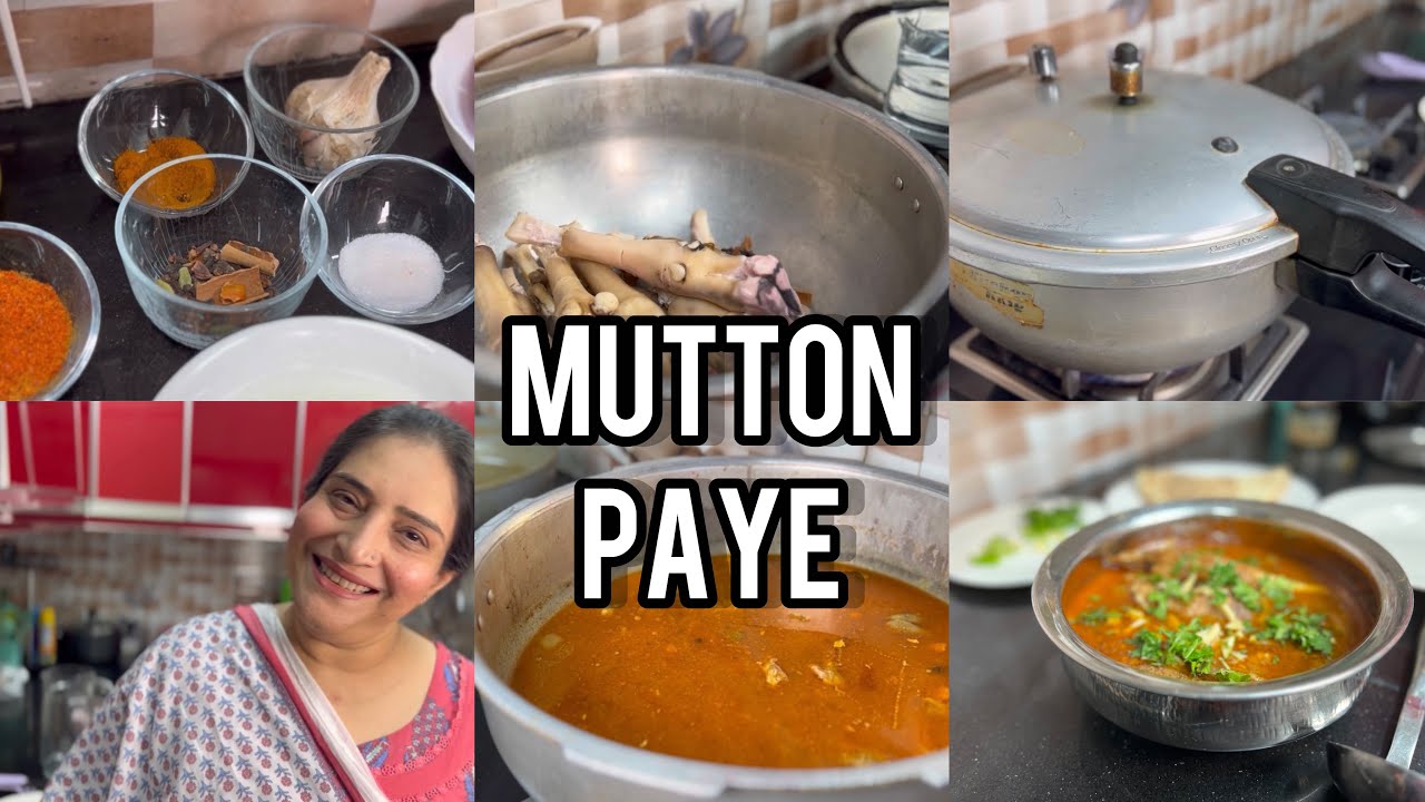 EASY MUTTON PAYE RECIPE - YouTube