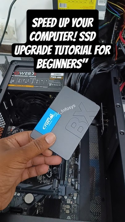 SPEED UP YOUR COMPUTER! SSD Upgrade Tutorial For Beginners|How To ...