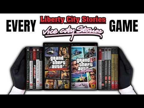 I Unboxed Every GRAND THEFT AUTO STORIES Game EVER