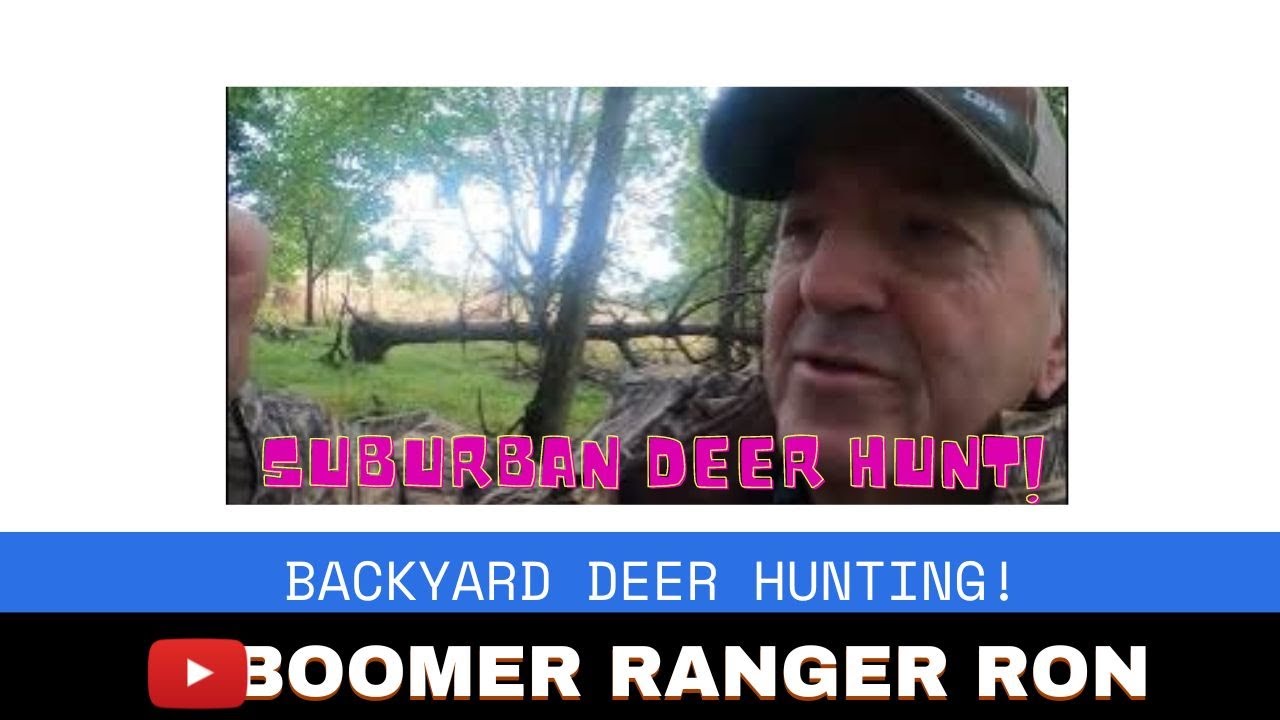 How to set up a Suburban/Urban deer hunting spot! - YouTube