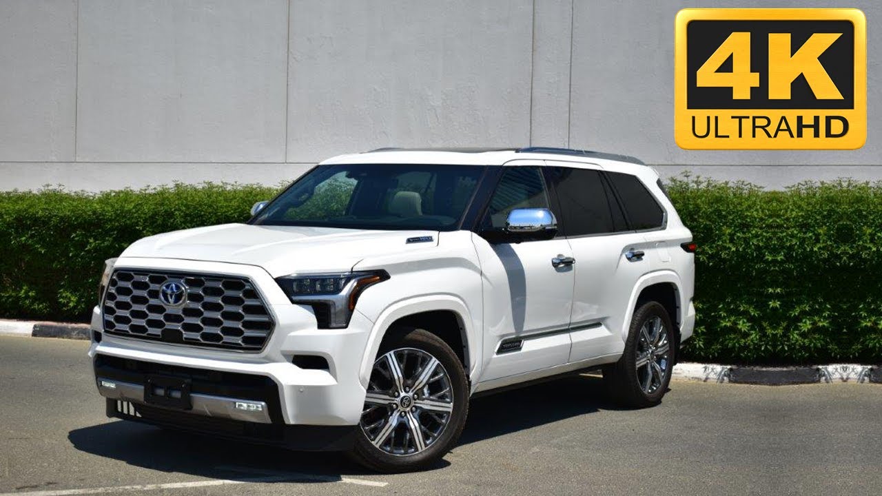 2023 TOYOTA SEQUOIA CAPSTONE HYBRID V6 3.5L TURBO 4WD 7-SEATER AT - YouTube