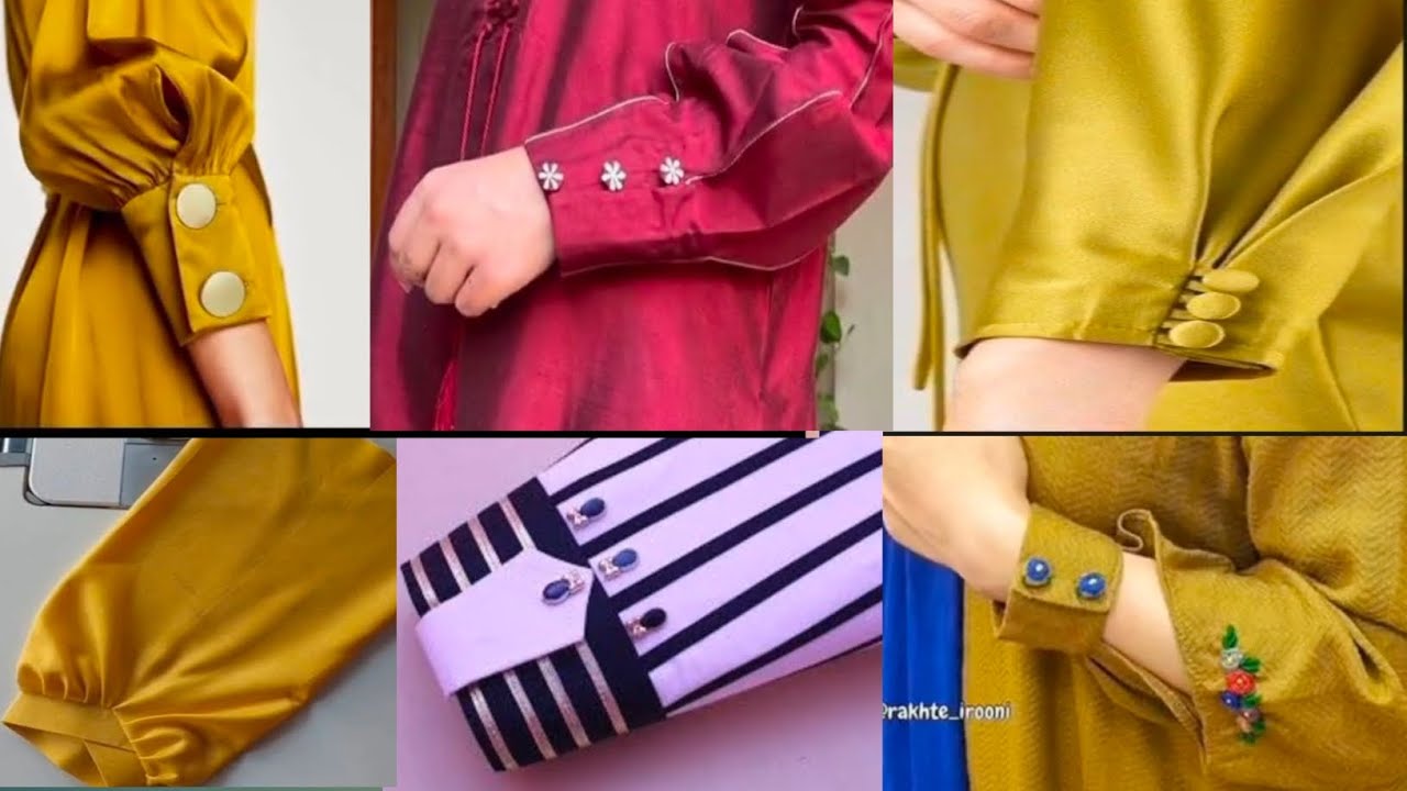 New sleeves design 2024/ Easy and Stylish bazu design || baju k design# ...