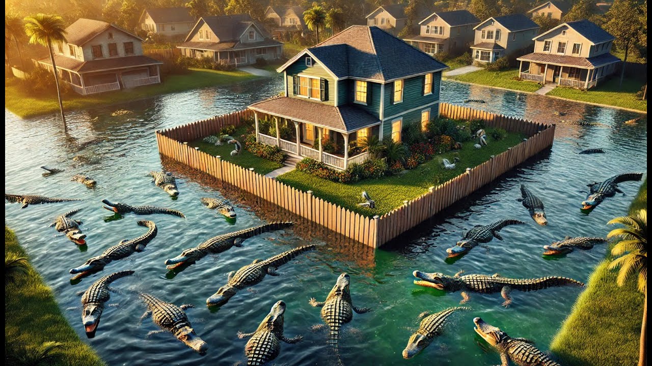 HOA Banned My Pool, So I Built a Moat With Alligators Around My House ...