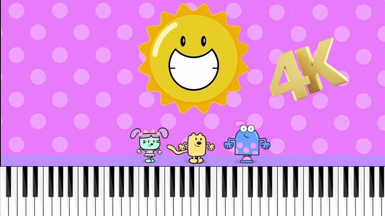 Wow! Wow! Wubbzy! Happy Hop 4K Sheet Music - YouTube