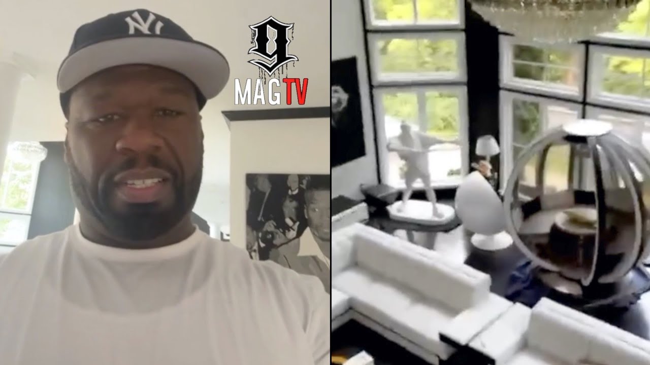 50 Cent Shows Off His Interior Design Skills During IGTV Cribs House ...