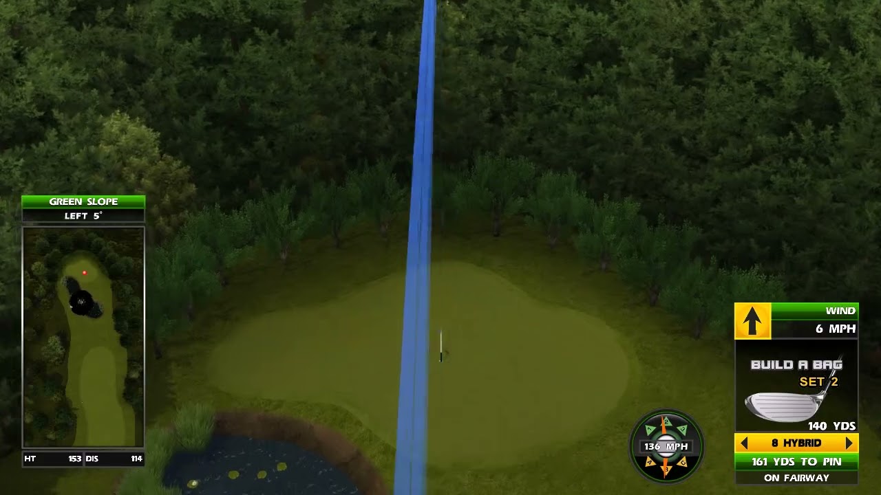 Golden Tee Great Shot on Champ '99! - YouTube