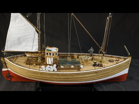 Fifie Part 4: the Scottish Motor Fishing Vessel: finishing the boat.