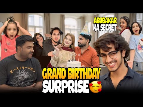 BIRTHDAY SURPRISE FOR ZAIN BHAI // EMAAN NE ABUBAKAR KA SECRET REVEAL KR DIYA
