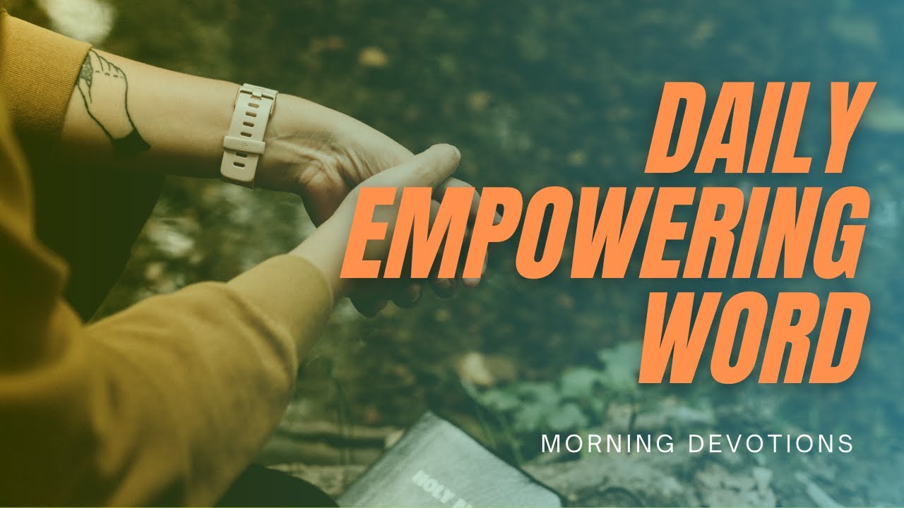 DEW | Morning Devotion | September 14 2021 | Exodus Church - YouTube