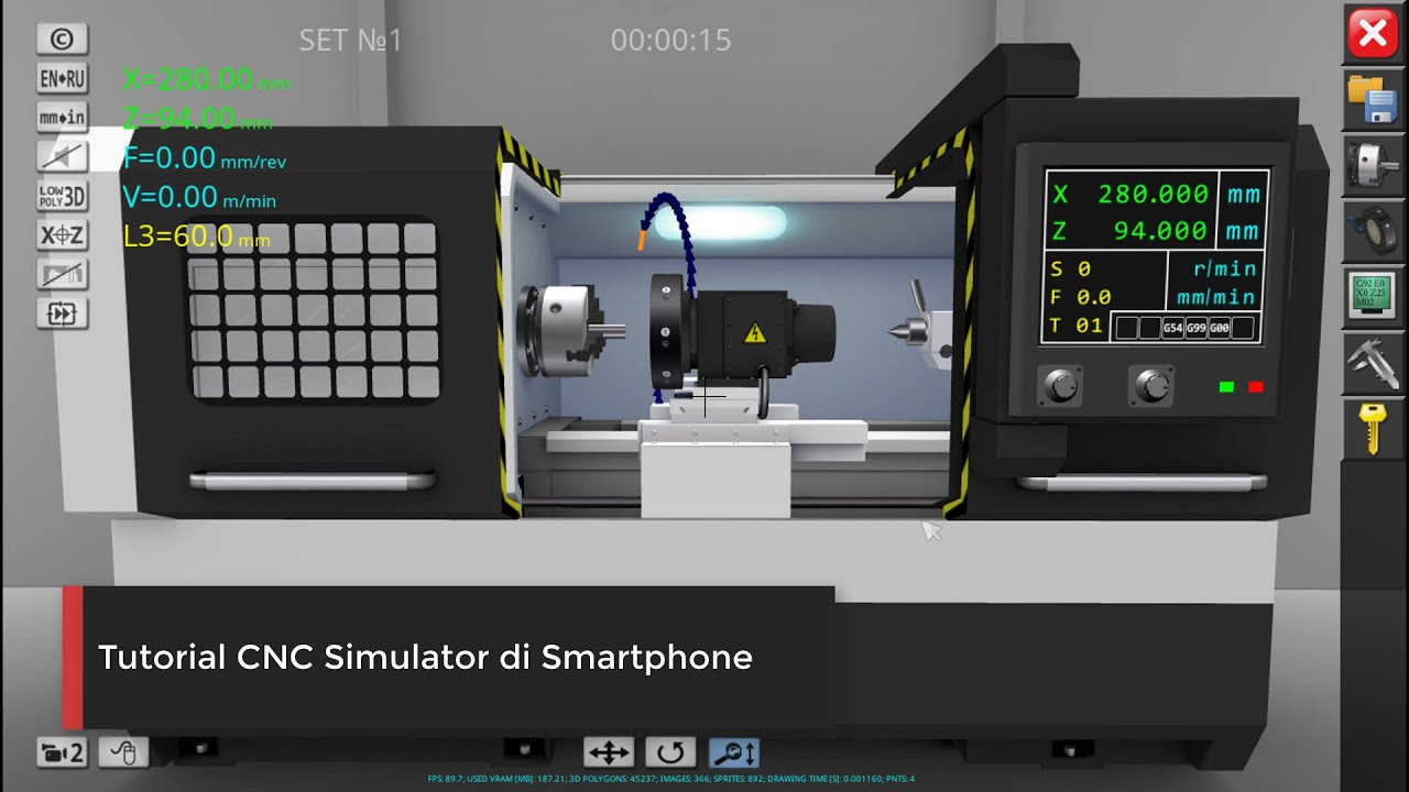CNC Simulator di Smartphone - YouTube