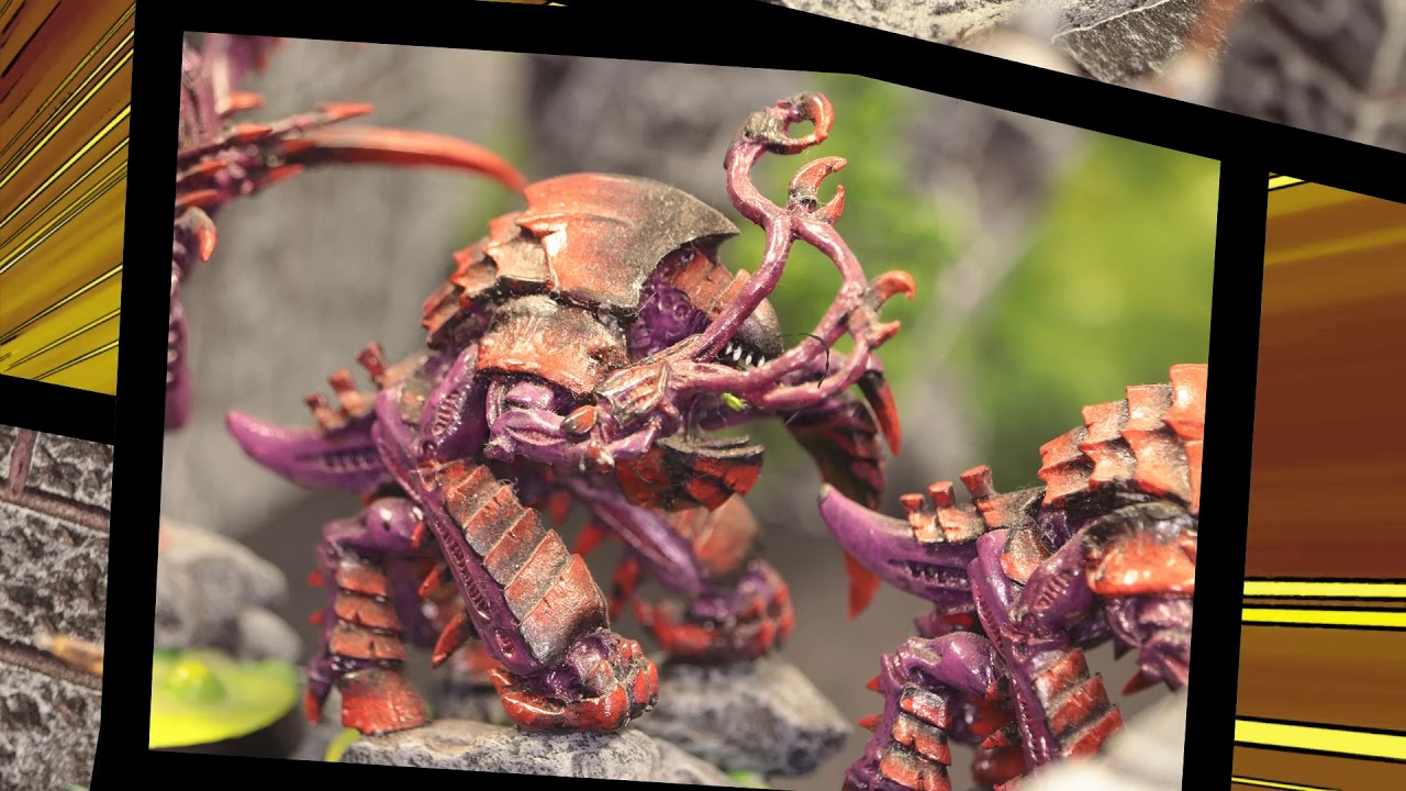 Attack of the Tyranid slimes! Warhammer 40k Stop Motion battle Season 6 ...