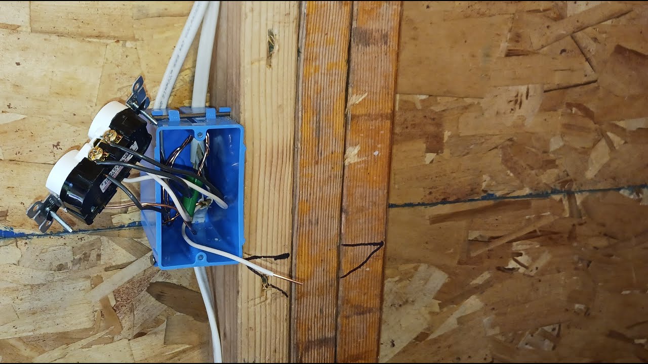 How not to wire and how to correctly wire a receptacle with 3 cables ...
