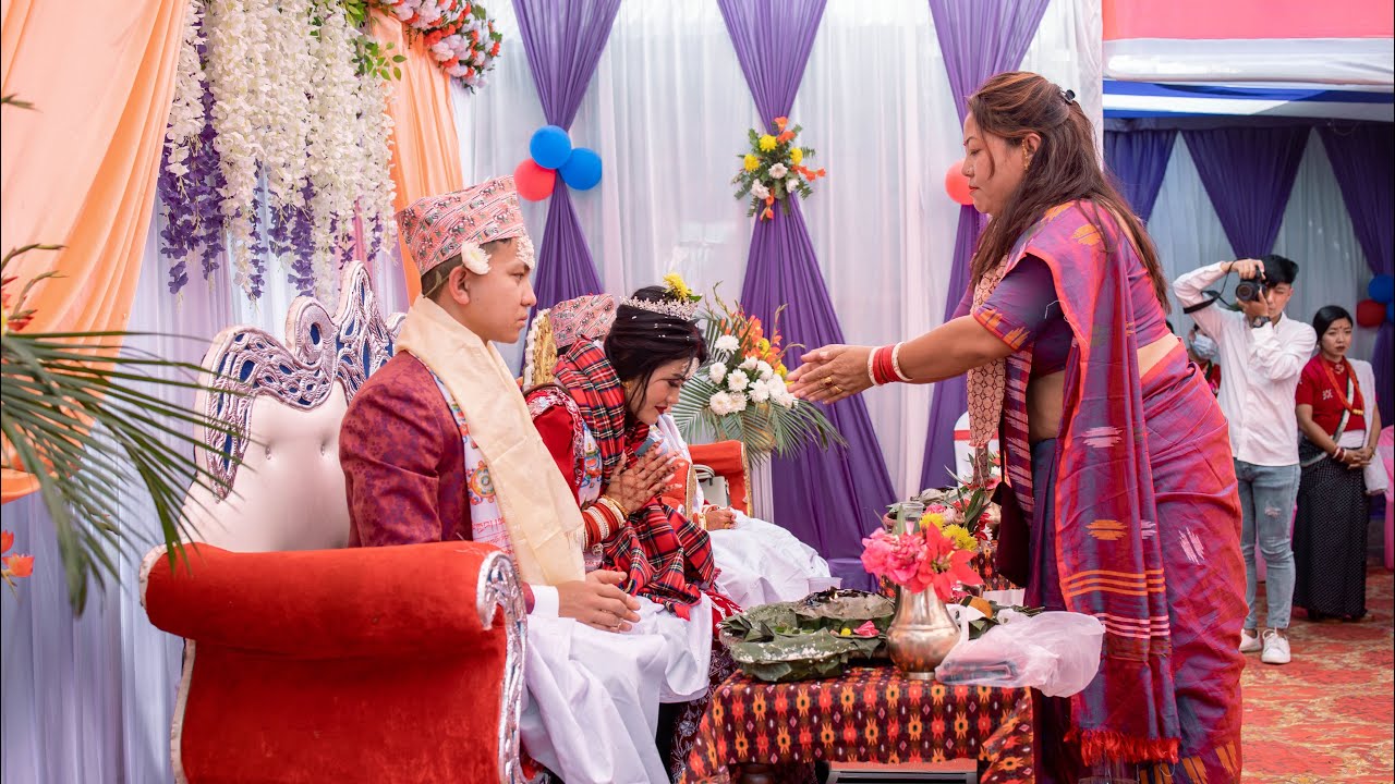 Sagar Rai weds Romisha Rai 💍 ️ IComplete wedding video in Rai culture ...