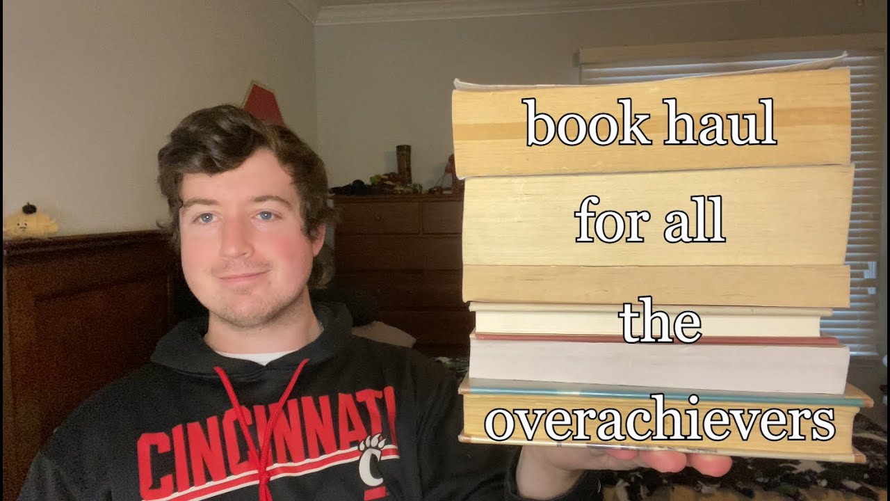 book haul for all the overachievers - YouTube