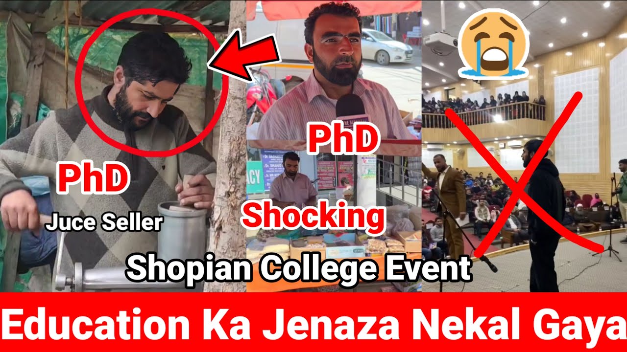 Khudaya Raham Shopian College Ne Education Ka Jenaza Utha Deya Viral ...