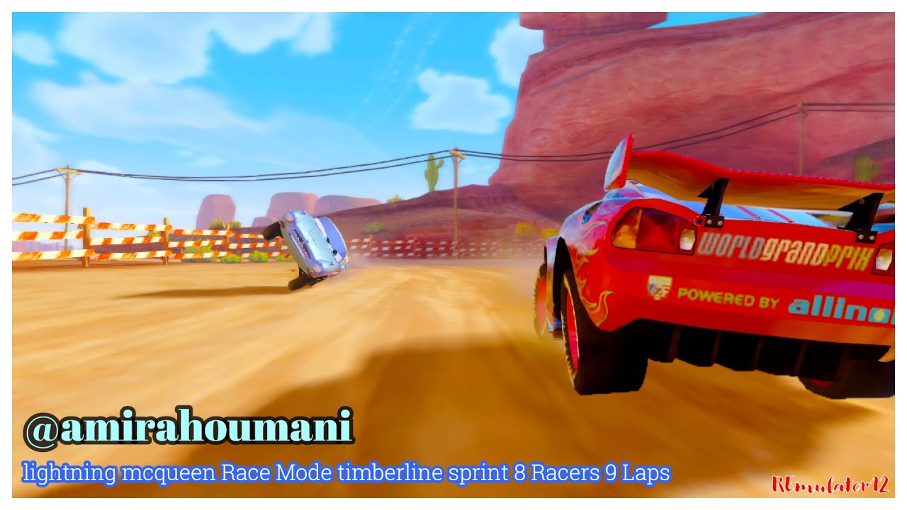Cars 2 The Video Game | Lightning McQueen - Race Mode (8 Racers ...