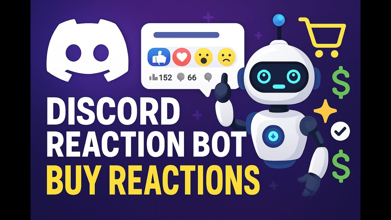 Discord Message Reactions Bot : Auto-Add Emojis & Buy Reactions for ...