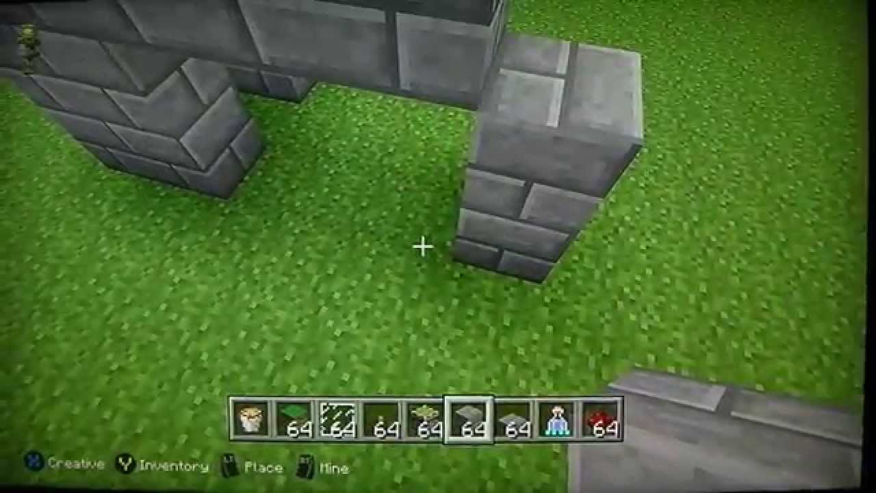 Minecraft Let's Build ~ Hidden Pistons (Redstone Wall) Door ~ Episode 7 ...