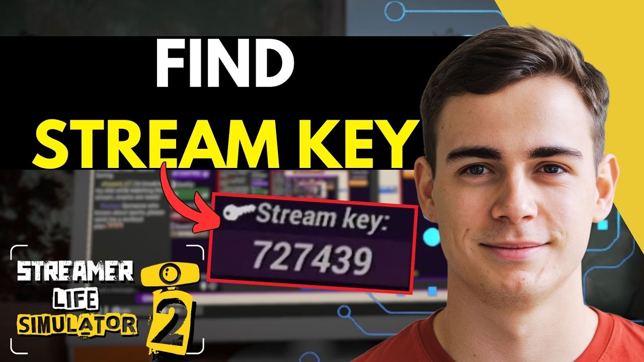 How To Find Stream Key on Streamer Life Simulator 2 (Easy Guide) - YouTube