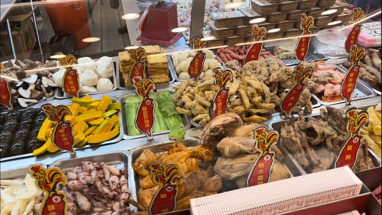 Most Choices Of Fried Food In Taipei / Popcorn Chicken - Taiwan Street ...