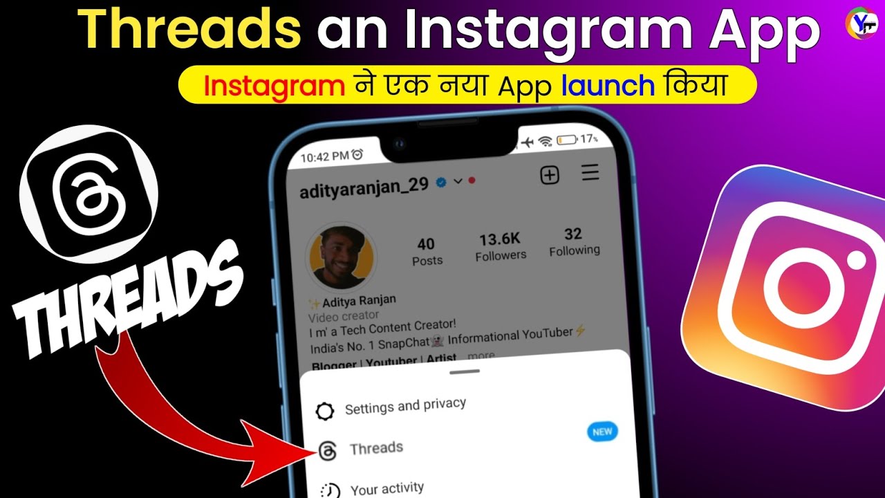 Instagram Threads App ! Instagram 🔥Launched a New App ! Threads an ...