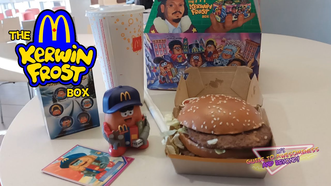 The Limited Edition Kerwin Frost Box -McDonald's Adult Happy Meal ...