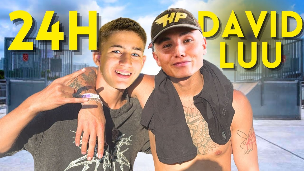 ŽIJU 24 Hodin jako David Luu! (potkali jsme se) - YouTube