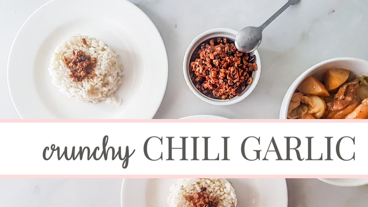 Crunchy Chili Garlic | Chili Garlic Sauce - YouTube