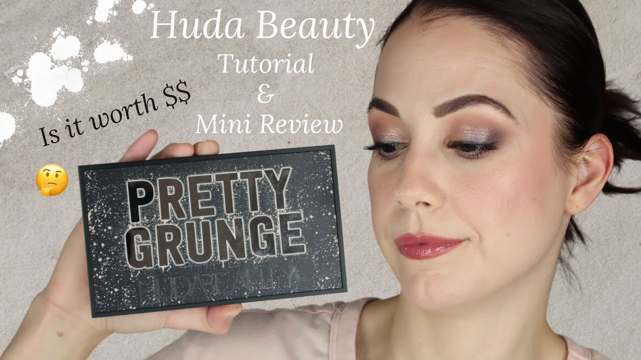 Huda Beauty Pretty Grunge | Tutorial & Review - YouTube