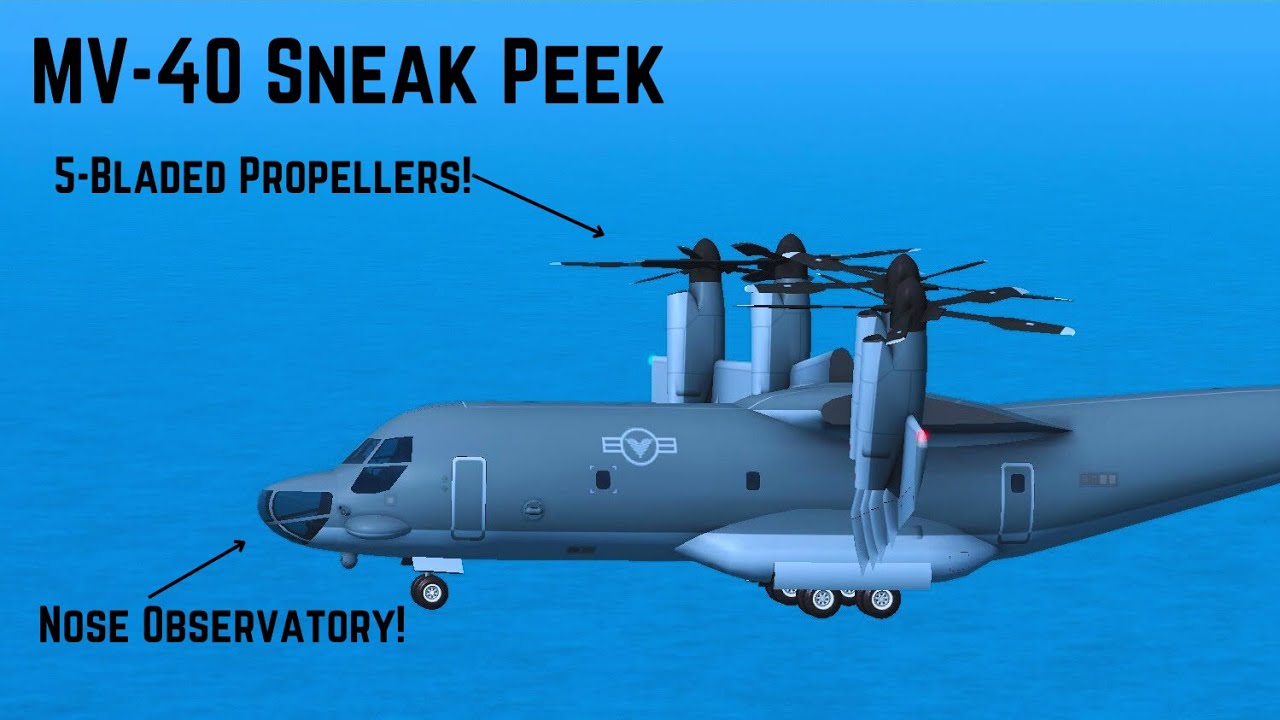 TFS Sneak Peeks - MV-40 SpecOps VTOL - YouTube