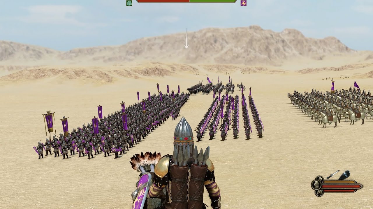 Emperial Army vs Battanian Clan – 2000 Men Epic Desert Battle in Mount ...