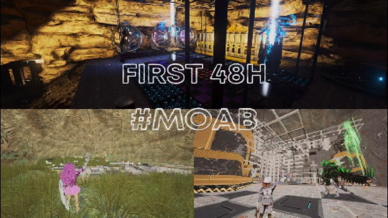 First 48h On #MOAB | Claiming UW Lava | Online Wiping Pearl Cave | MV ...