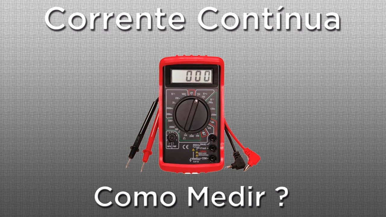 Corrente Continua No Multimetro - RETOEDU
